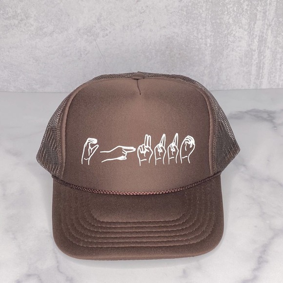 custom | Accessories | Nwt Churro In Sign Language Asl Unisex Adult ...